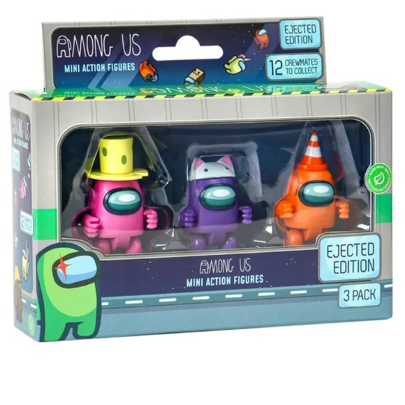 Toys | Among Us Mini Action Figures 3 Pack | Poshmark